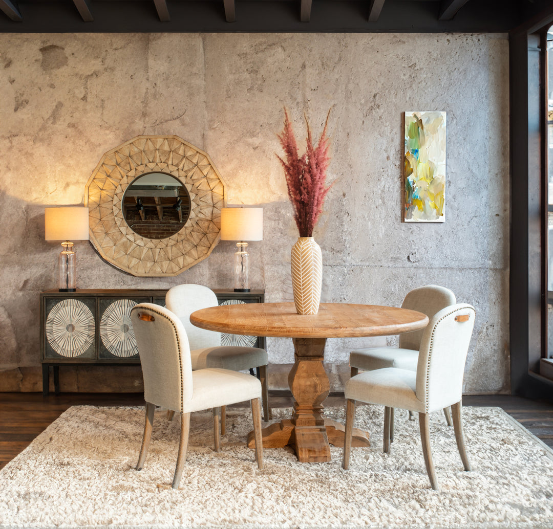 San Rafael Round Dining Table – Domaci