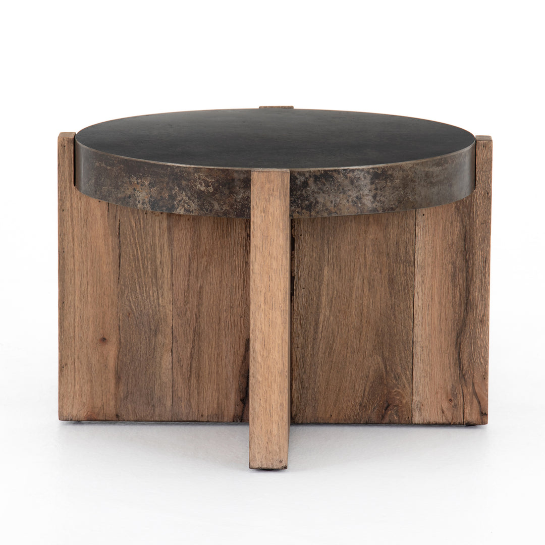 Bingham End Table-Rustic Oak – Domaci