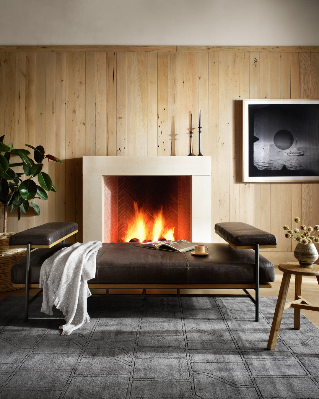 Kennon Chaise-Sonoma Black – Domaci