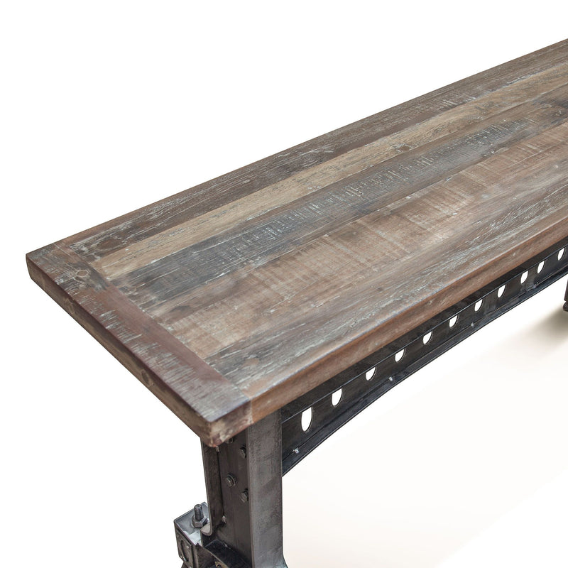 Officer Mess Industrial Cast Iron Console Table – Domaci