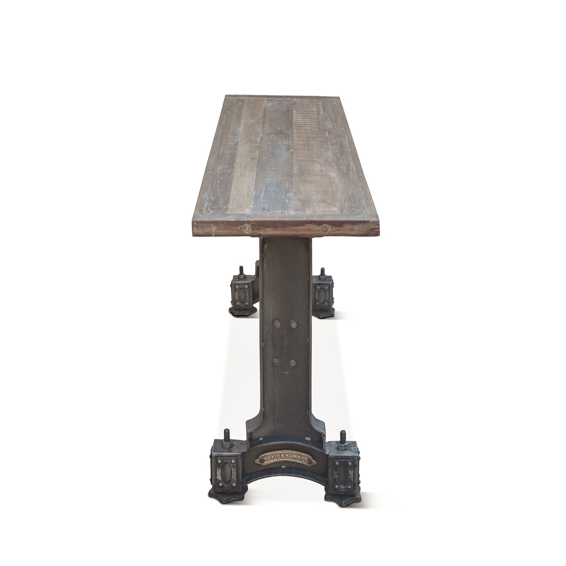 Officer Mess Industrial Cast Iron Console Table – Domaci