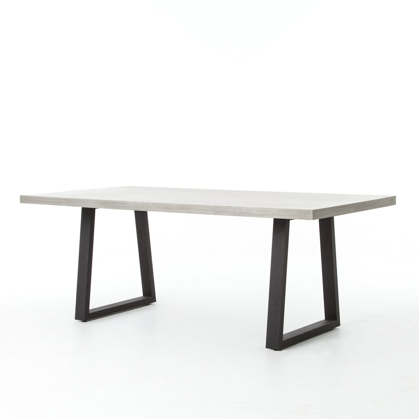 Cyrus Dining Table-79-Grey – Domaci
